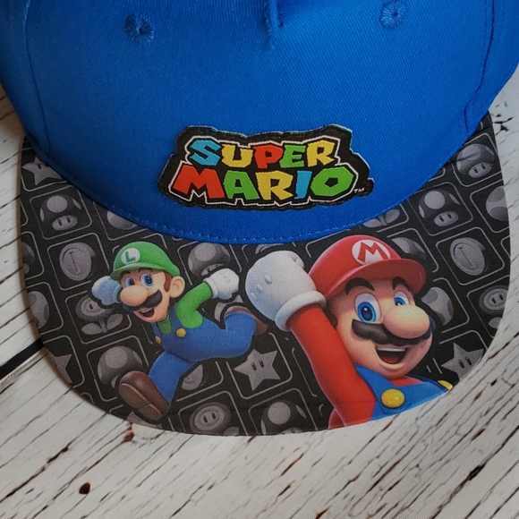 Nintendo | Accessories | Nintendo Super Mario Boys Baseball Cap | Poshmark
